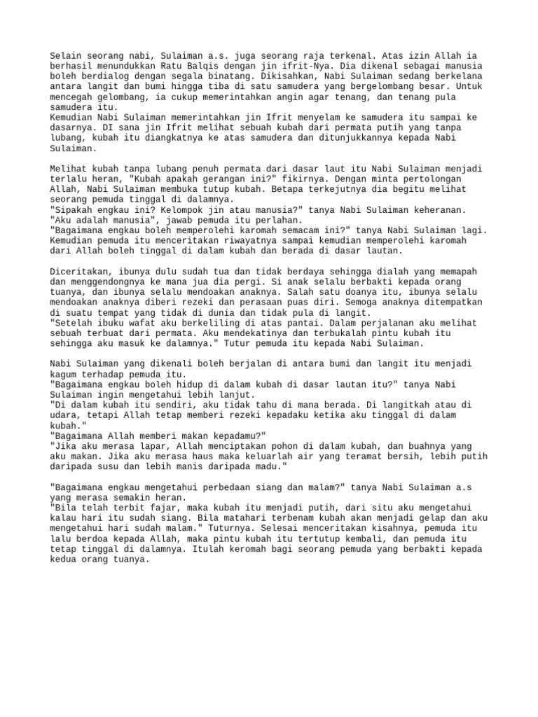 Berbakti Pada Orang Tua | PDF