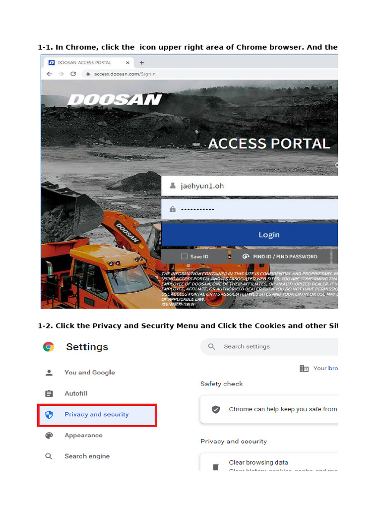 Access Portal SSO Connect Error Solution For Edge Chrome v1.5 en | PDF