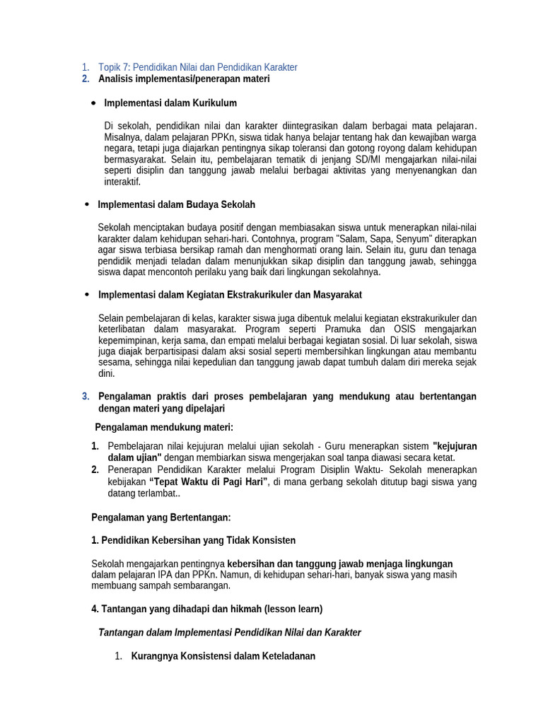 Aploud Tugas Refleksi Modul Profesional | PDF