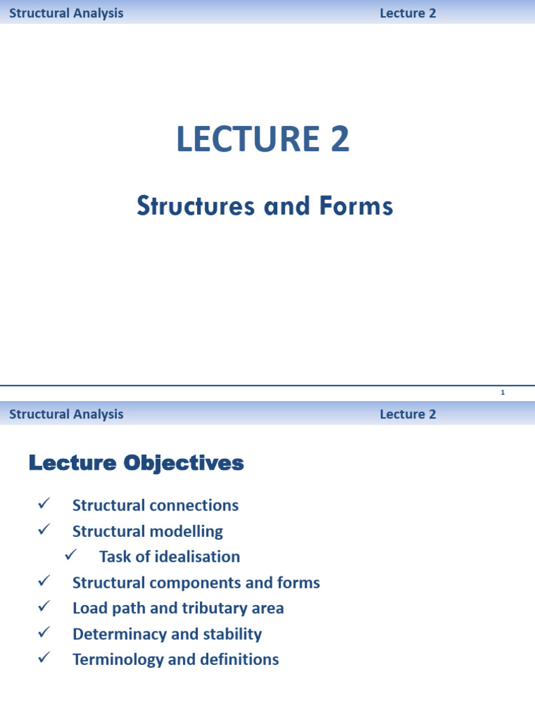 3 Structural Analysis-Structural Forms | PDF | Truss | Structural Analysis