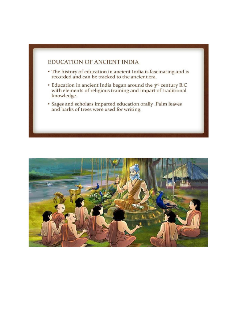 Ancient Education System | PDF