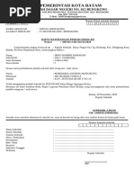 Surat Penunjukan PLh Kepala Sekolah | PDF