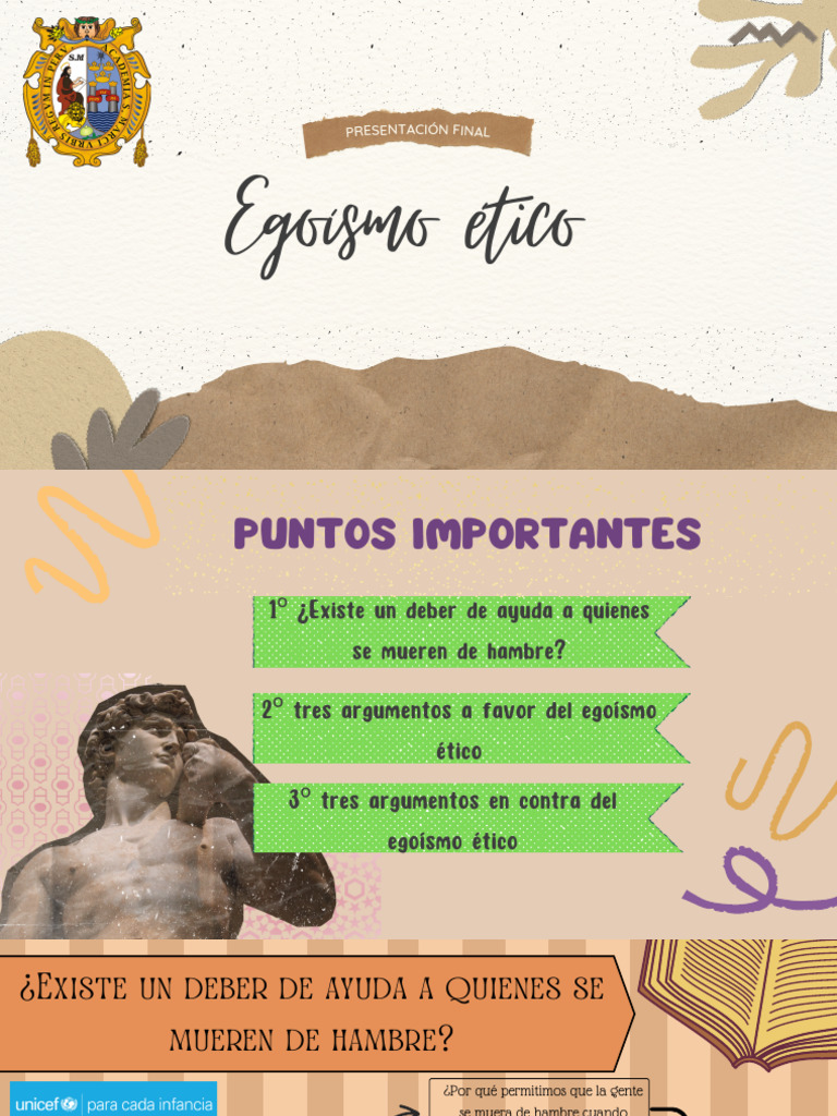 Argumentos sobre el egoísmo ético | PDF | Filosofía Aplicada