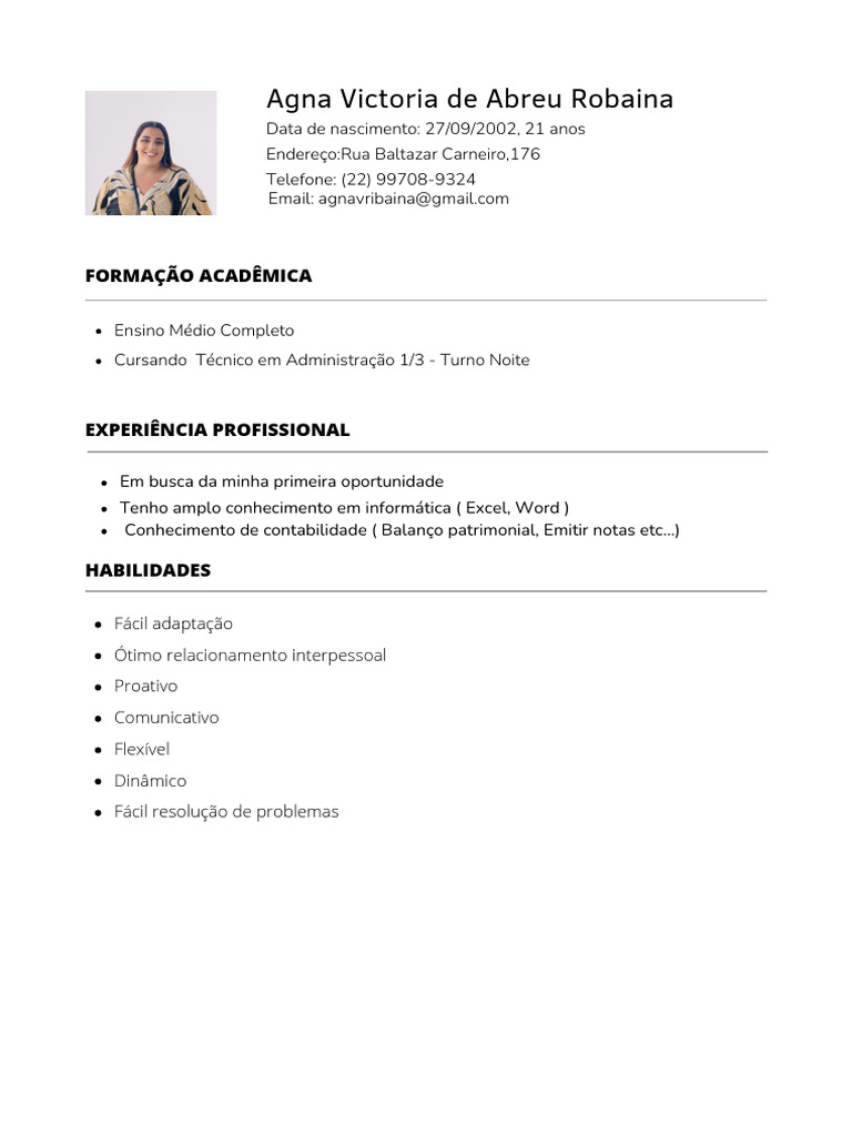 Currículo ADM | PDF