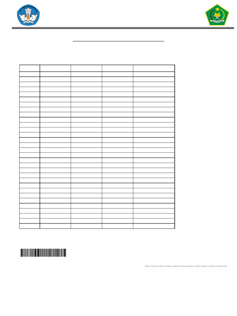 DRAF_KEHADIRAN_GURU_cut mala juli | PDF