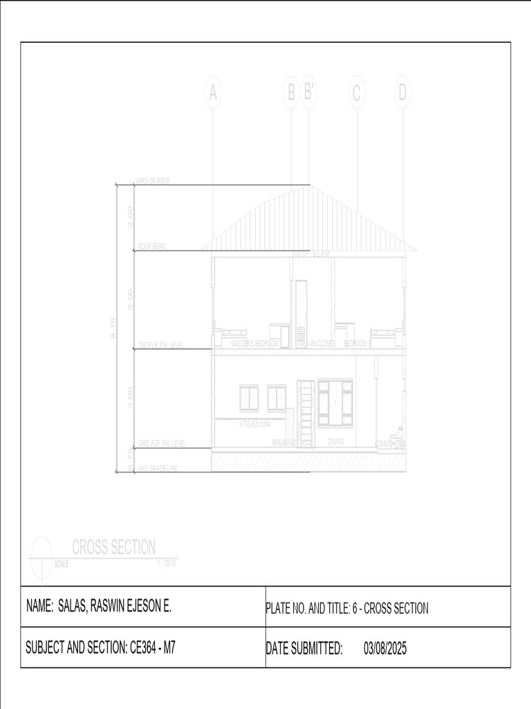 PLATE 6 - Cross Section | PDF