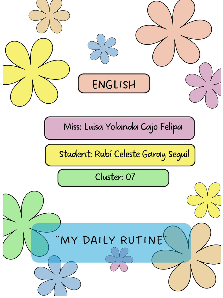 My Daily Routine Overview | PDF