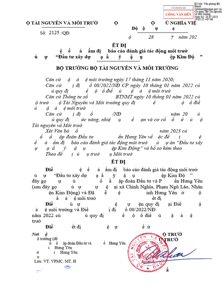 2125 Qd Btnmt Signed | PDF