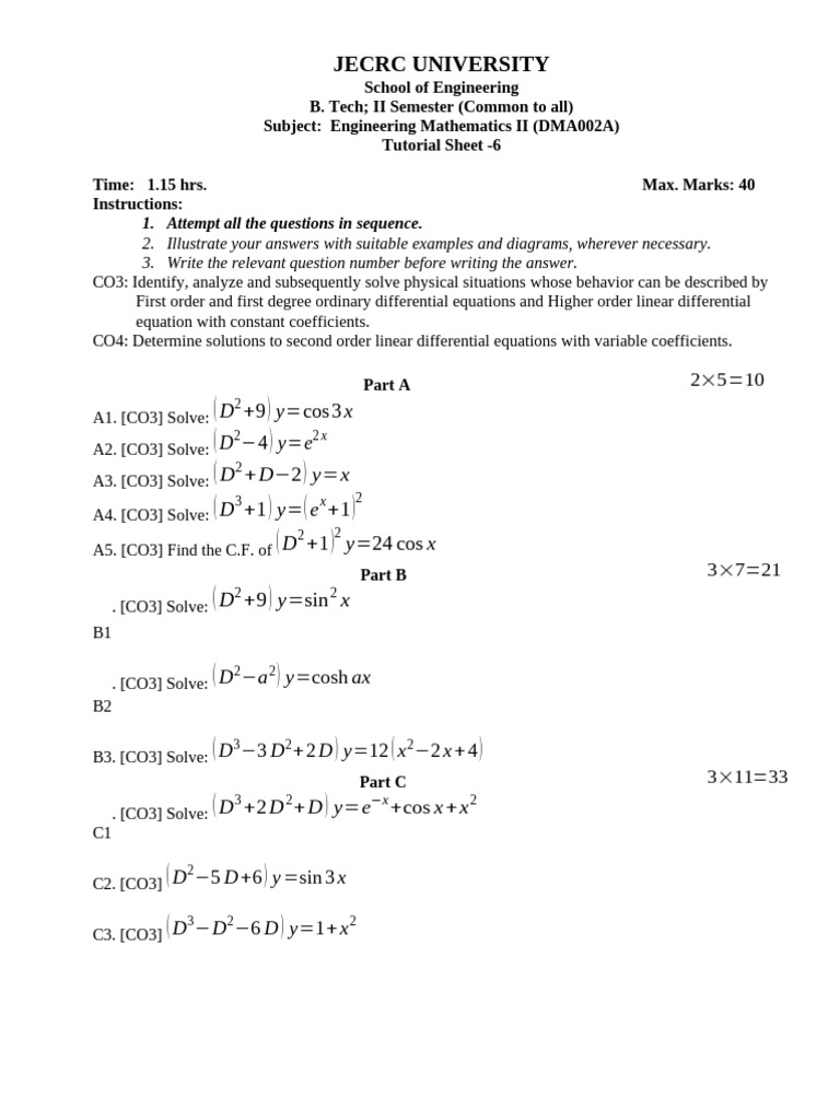 EM II Tutorial Sheet 6 | PDF