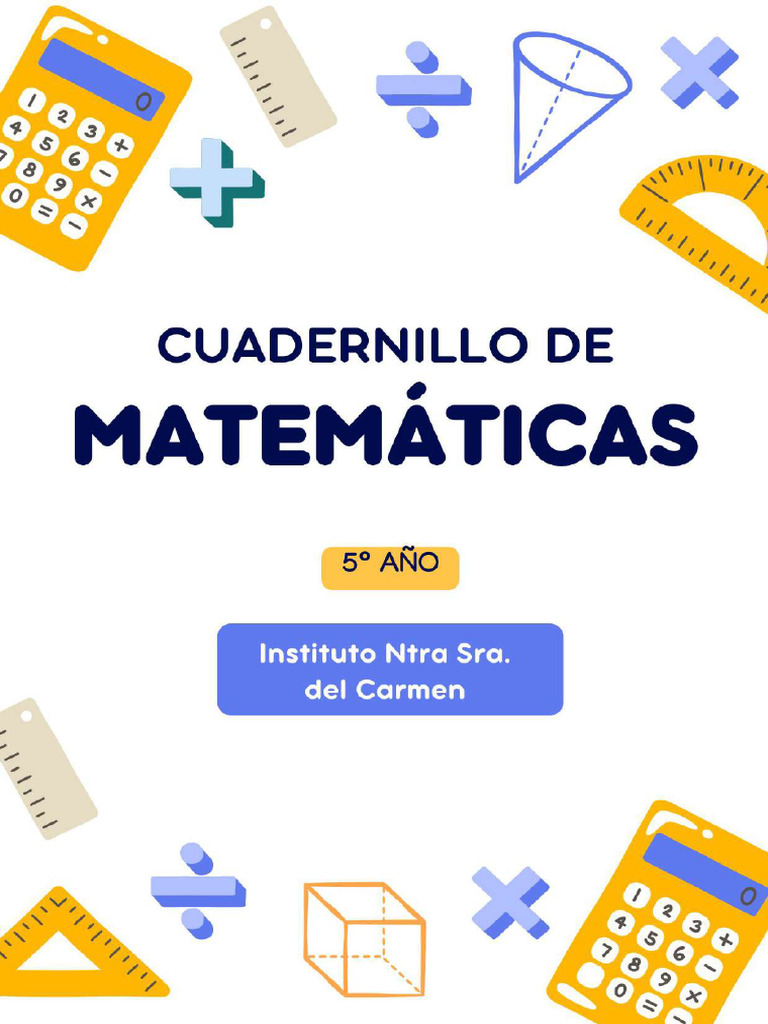 Guía de Actividades - Matemática - 5to a y C | PDF | Funcion exponencial | Logaritmo
