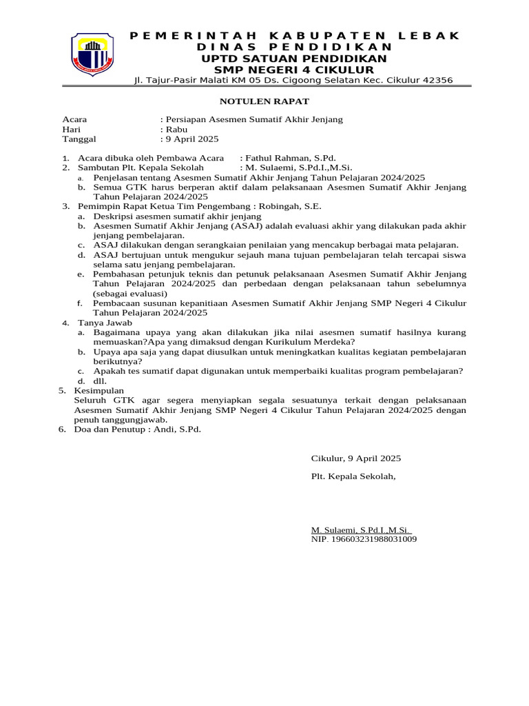 NOTULEN | PDF