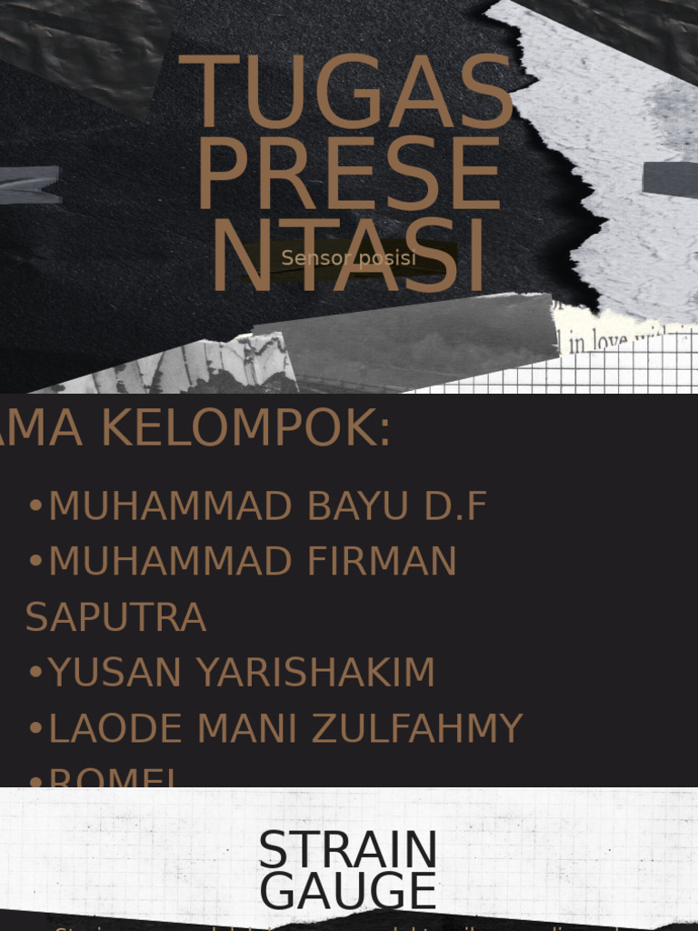 Kelompok 3 Sensor Posisi SG, Induktif Dan HC SR04 | PDF