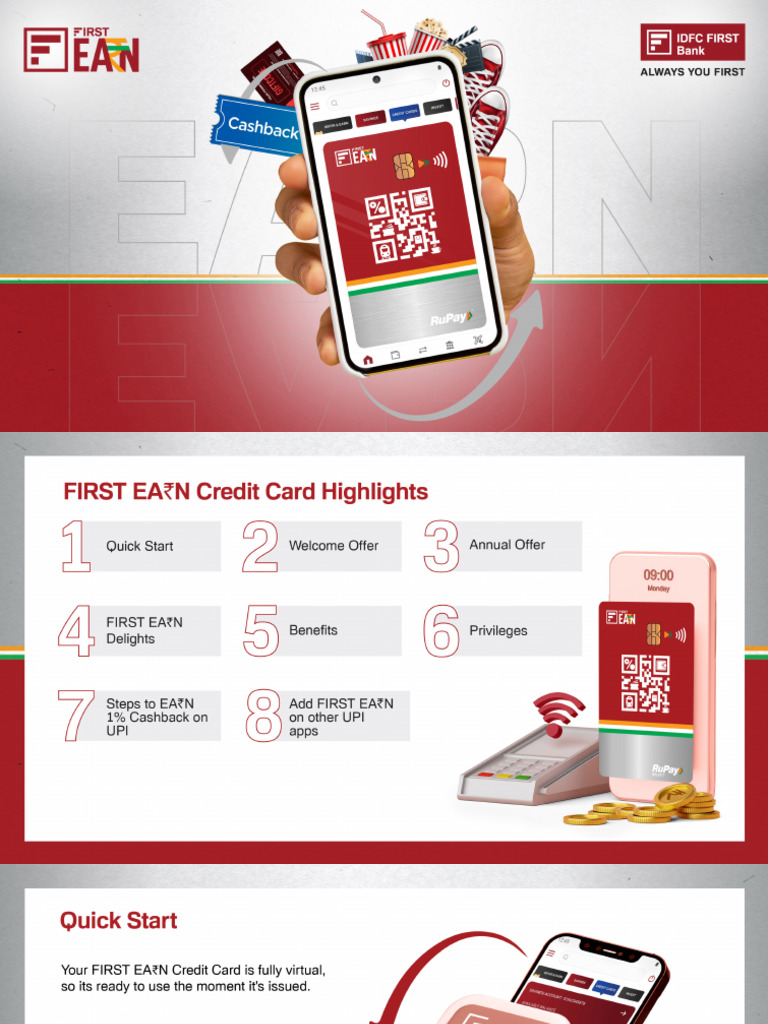 FIRST-EAN-Credit-Card-EKIT | PDF