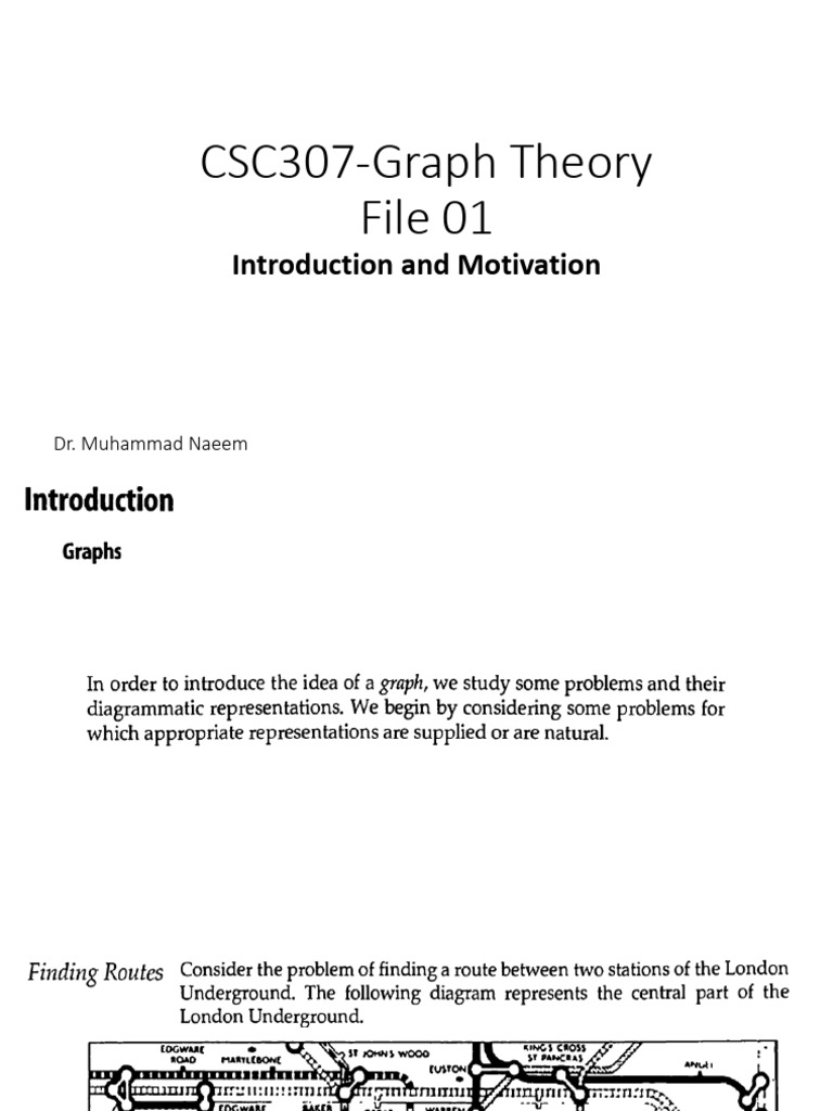 Graph Theory Solutions by Dr. Naeem | PDF