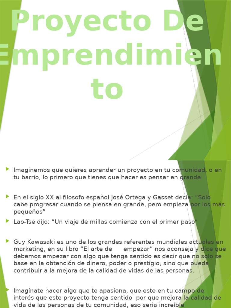 Emprendimiento Tarea de Ept | PDF | Iniciativa empresarial