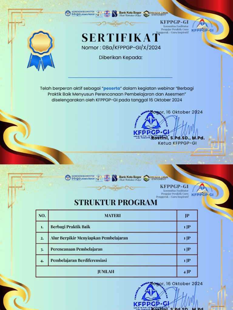 DEWI KUSUMA WARDANI, S.Pd.-certificate | PDF