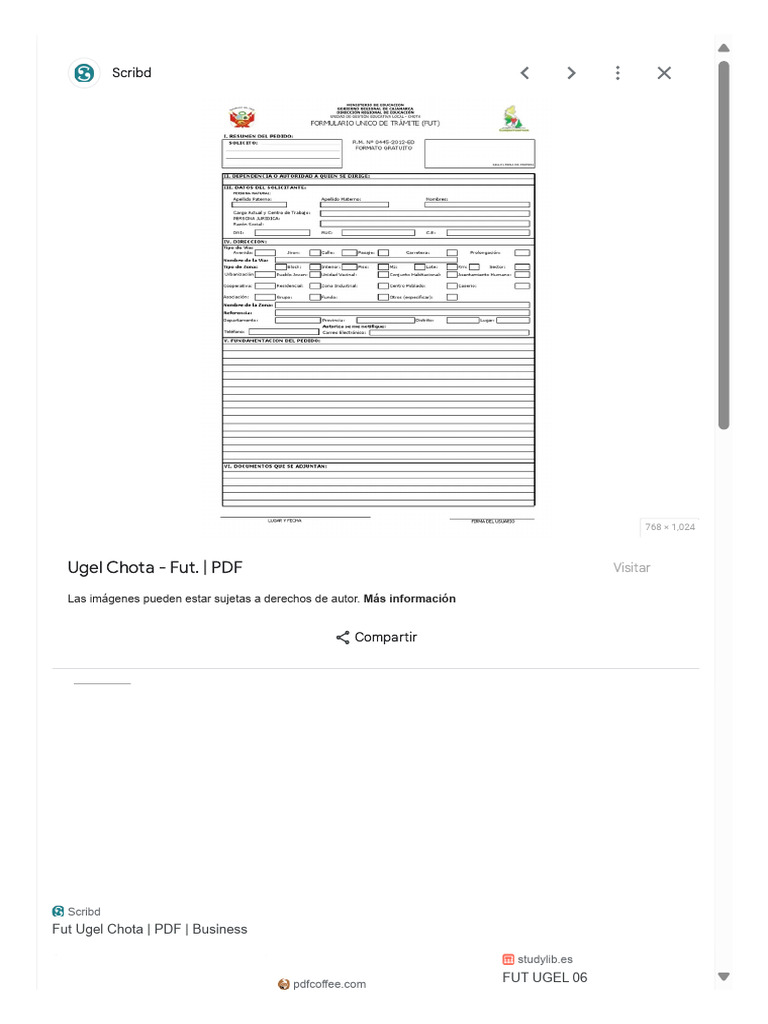 Fut Ugel Chota: Documento PDF | PDF