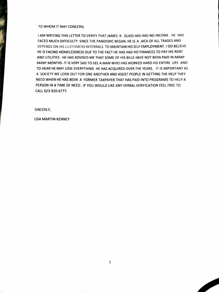 income letter | PDF