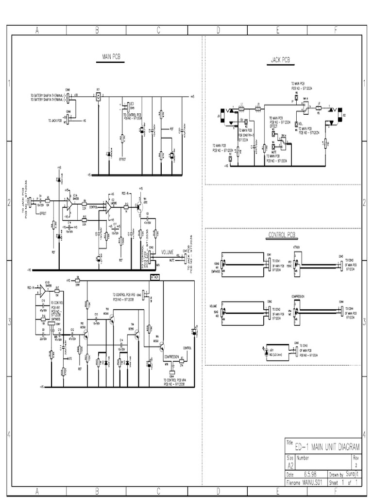 Marshall ED 1 Compressor | PDF