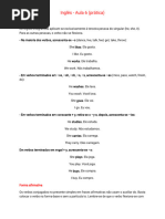 Exercícios sobre "do" e "does" | PDF