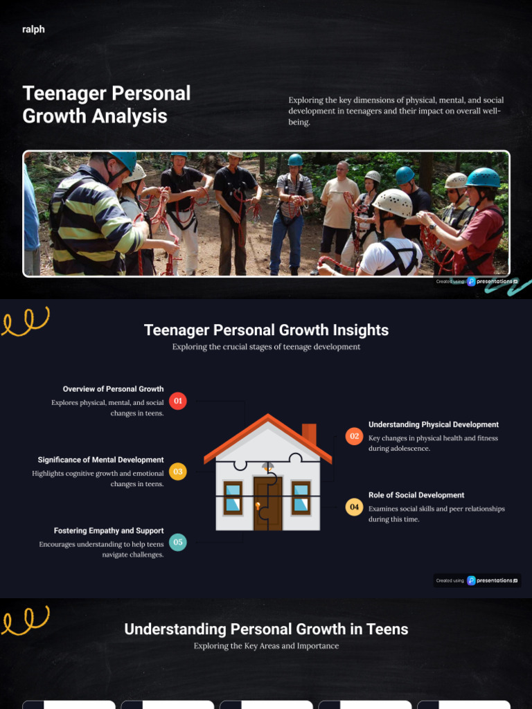 Teenager Personal Growth Analysis | PDF