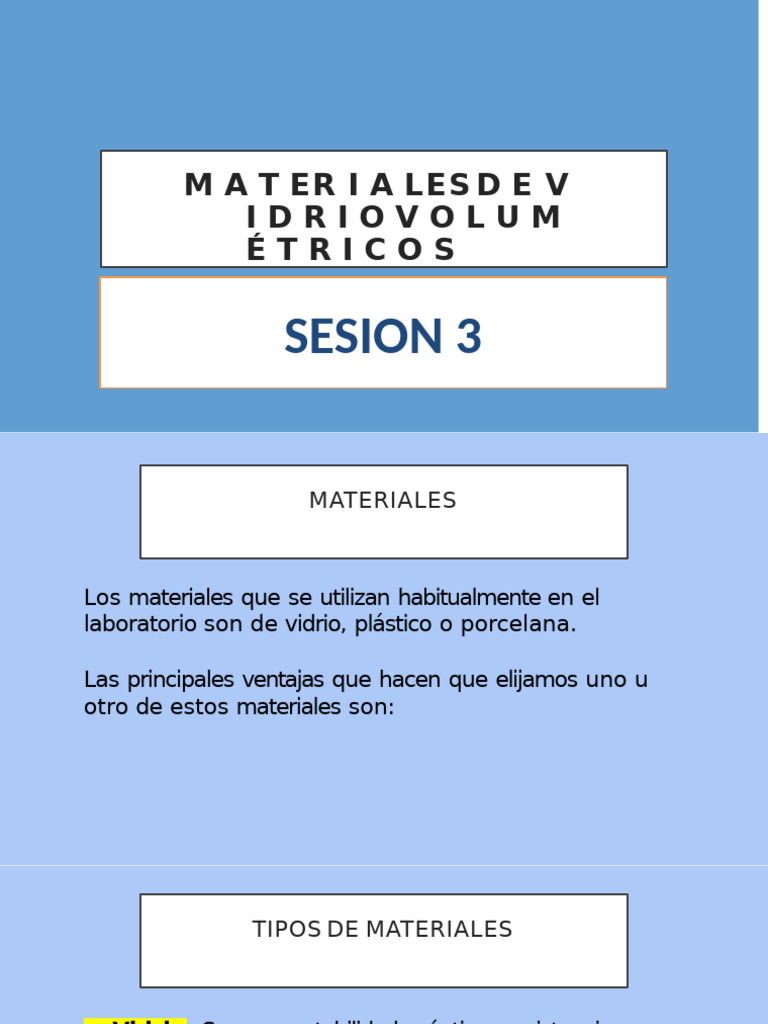 Cómo enrasar materiales volumétricos | PDF | Valoración | Química