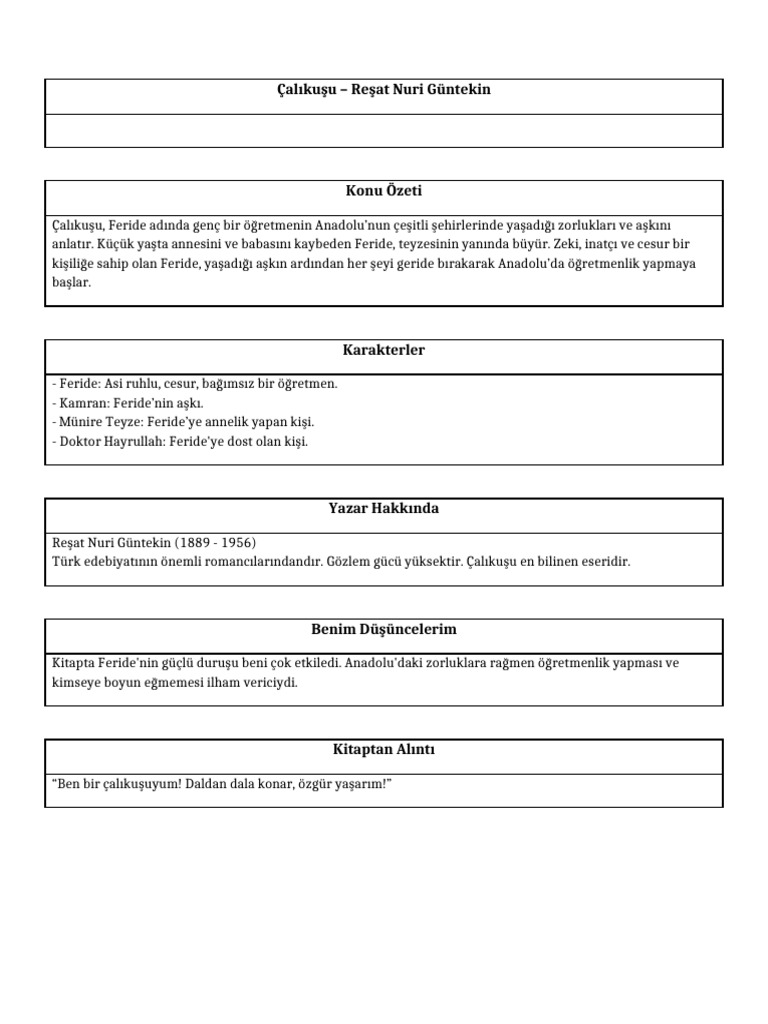 Calikusu Afis Kutulu | PDF