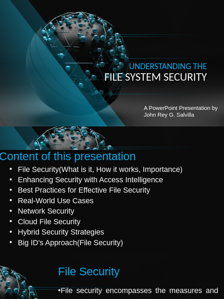 File System Security | PDF | Security | Computer Security
