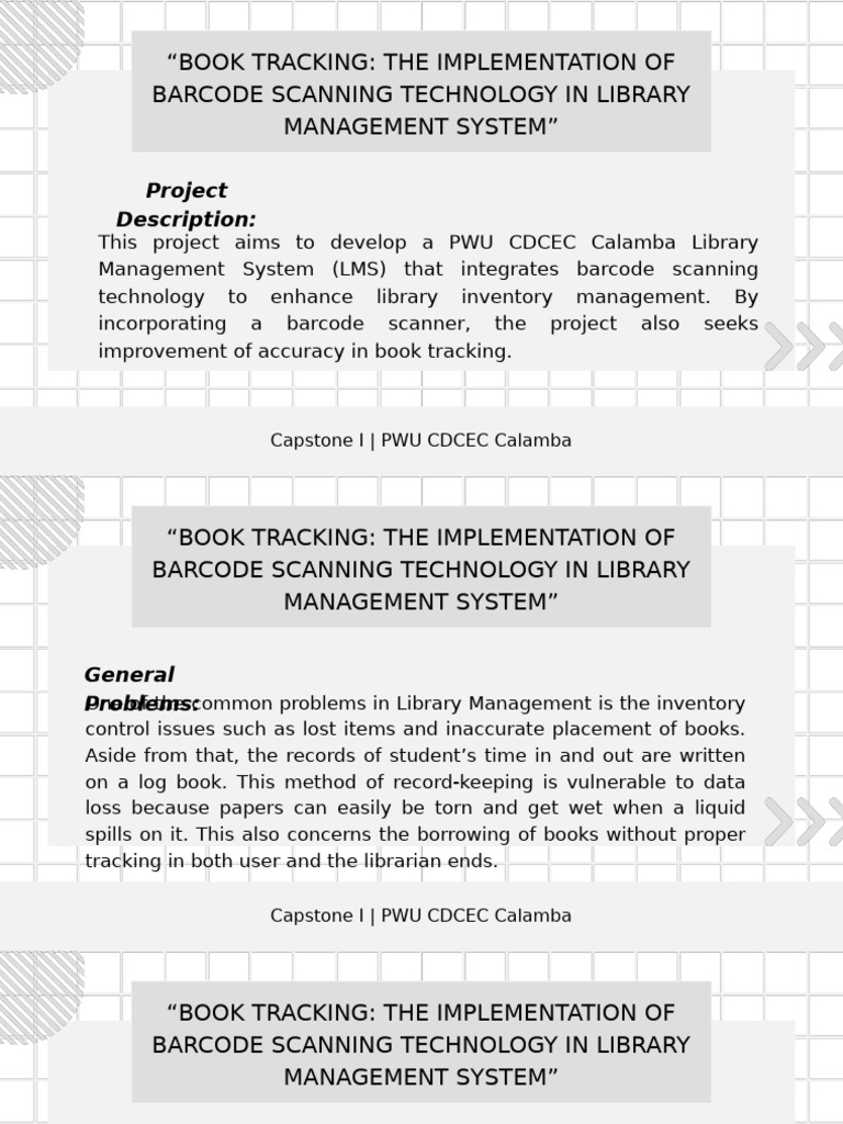 Title Proposal Capstone | PDF