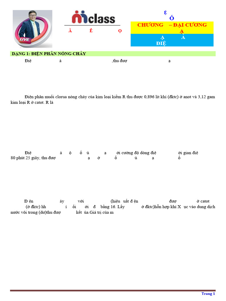 BÃ I 5 - Giáº I Toã¡n Ä Iá N Phã N Nã NG Cháº y | PDF