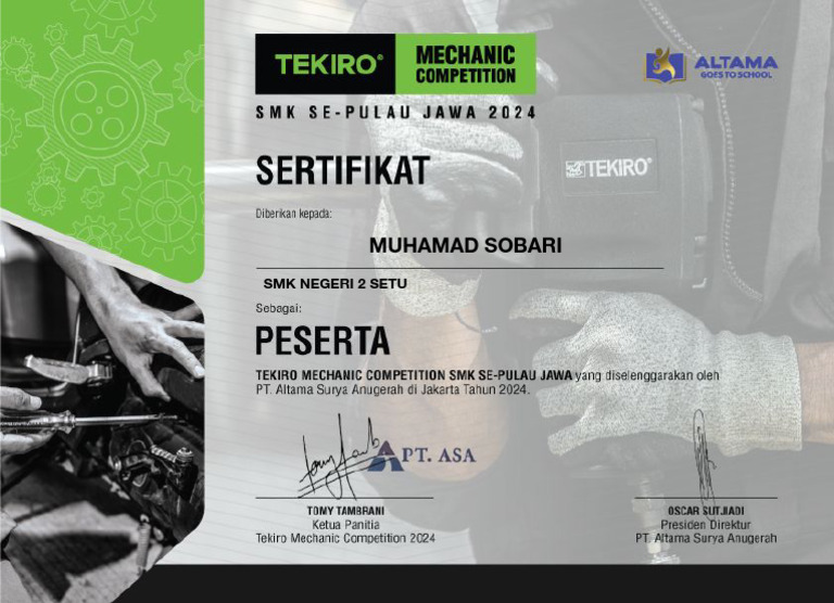 SMK Negeri 2 Setu | PDF