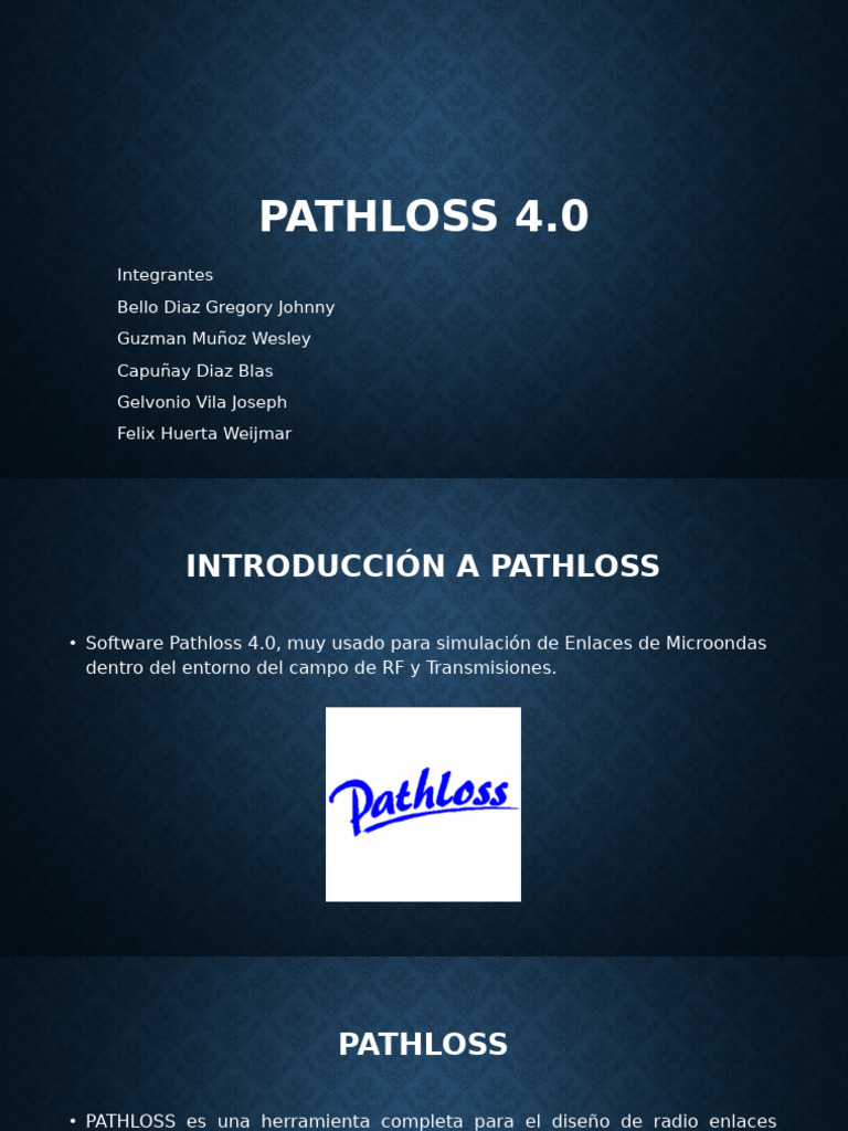 Guía Completa de Pathloss 4.0 | PDF | Microondas | Antena (Radio)