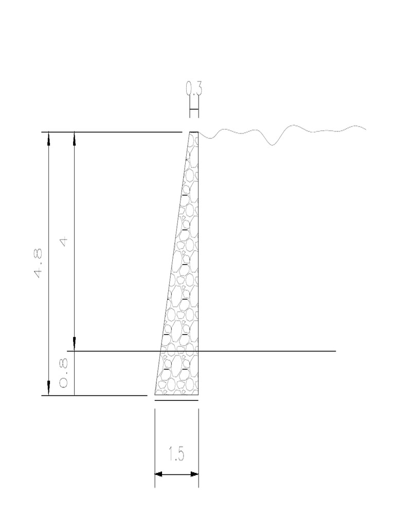 Retainning Wall Layout1 | PDF