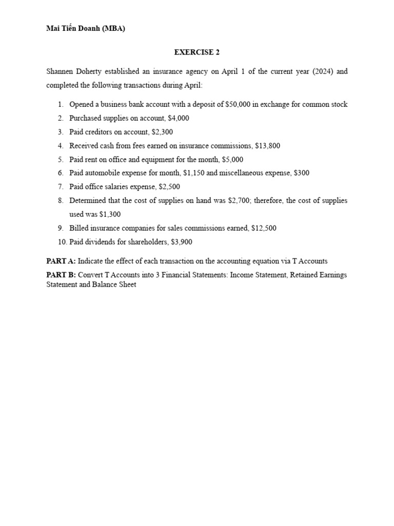 Big Exercise 2 | PDF