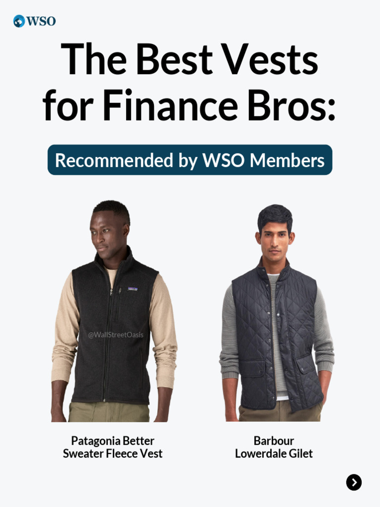 Vests for Finance | PDF