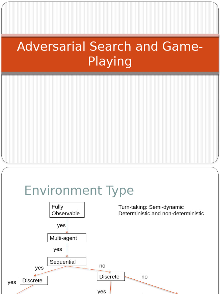 Adversarial Search - Game Trees and Minimax Evaluation | PDF | Applied Mathematics | Algorithms
