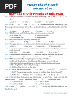 3. Xác Định Sức Điện Động Chuẩn Của Pin Điện Hóa | PDF