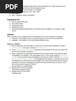 Daubenmire Method for Vegetation Analysis | PDF | Student's T Test ...