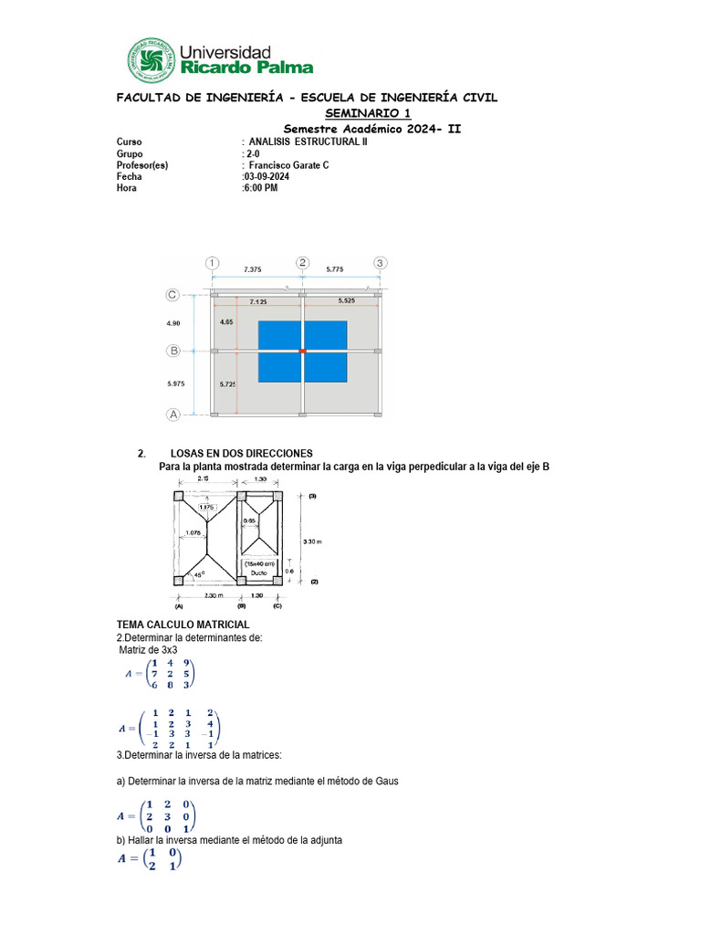 SEMINARIO 1 2024 II (Env) | PDF
