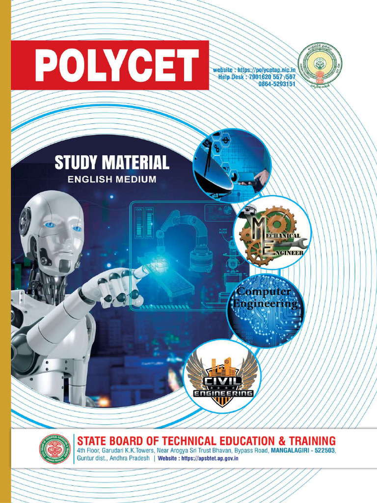 Polycet-2025 English Medium | PDF | Mirror | Optics