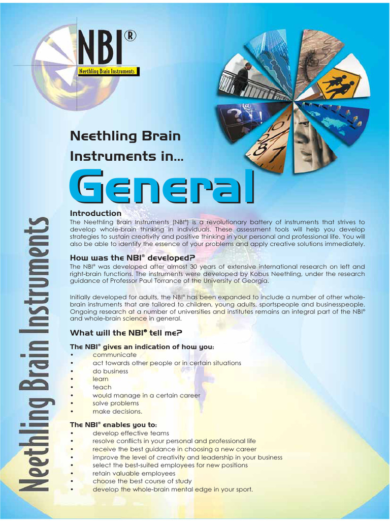 NBI_General-Information | PDF | Thought | Creativity