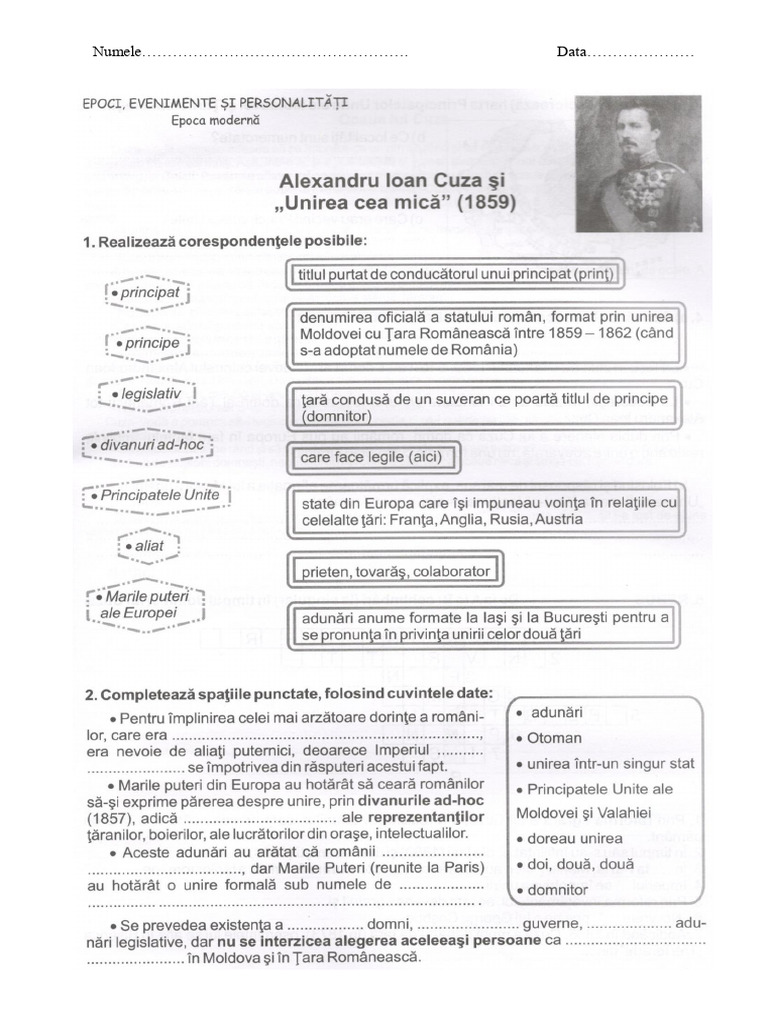 11 Mica Unire | PDF
