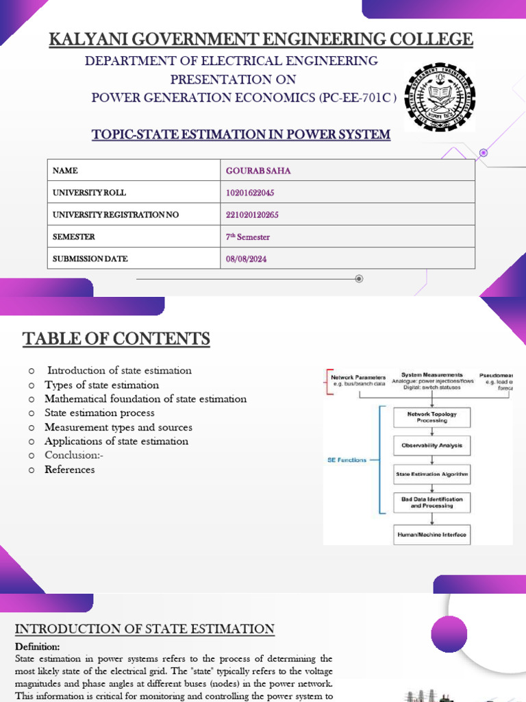 Gourab Saha - Pc-Ee-701c | PDF | Kalman Filter | Electrical Engineering