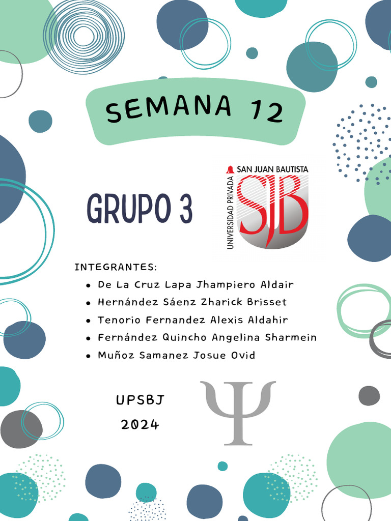 Semana 12 | PDF