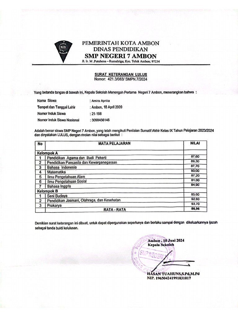 Berkas Dokumen Sma 4 | PDF