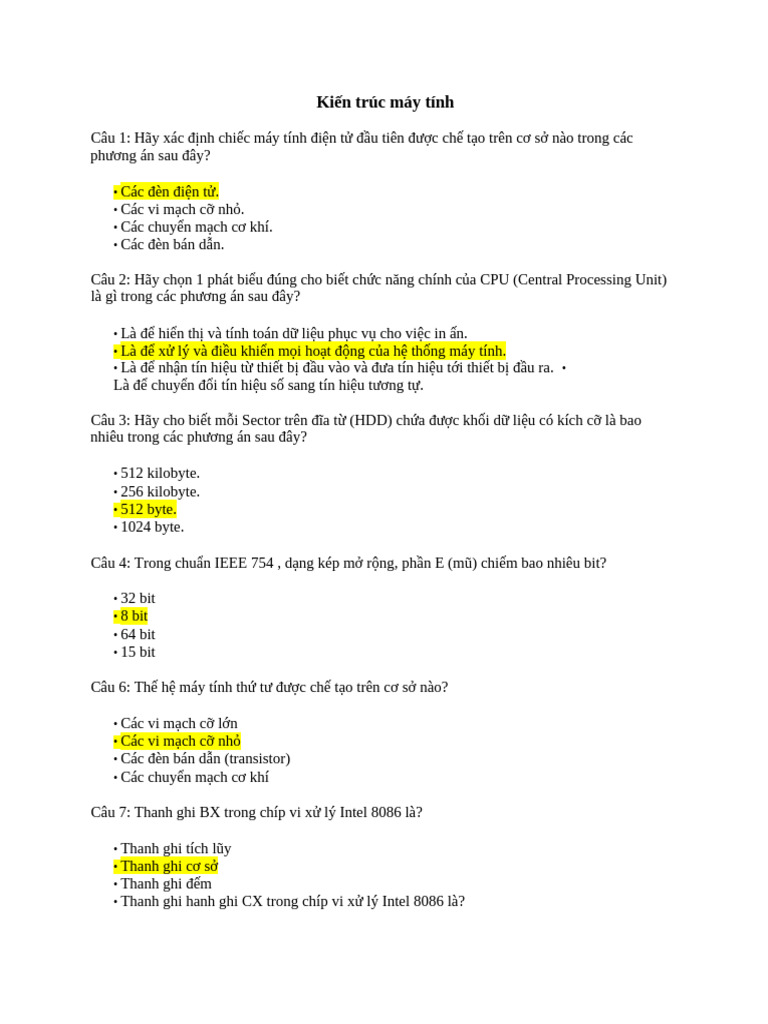 kien-truc-may-tinh | PDF