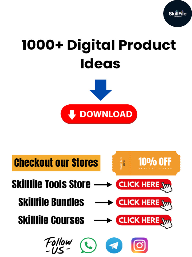 Digital Product Ideas and Offers | PDF