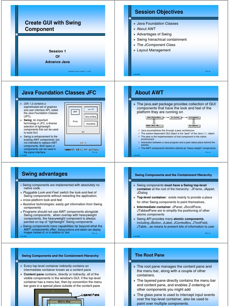 Swing 1 | PDF | Computer Engineering | System Software