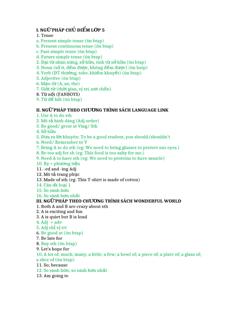 Lesson Summary | PDF