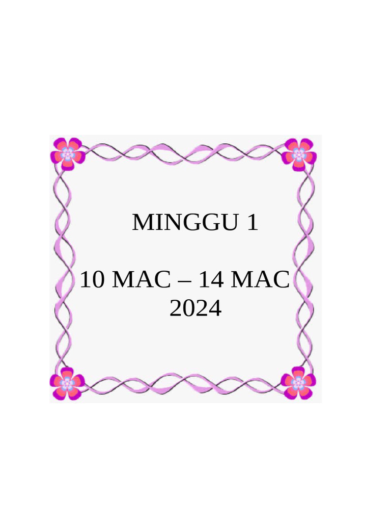 Cover Mingguan RPH 2024 | PDF